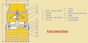 When to Use a Foot Valve and How Does it Work? - The Engineering Tools